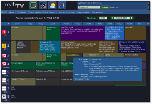 programy:multimédia:televize:mythtv [Wiki Ubuntu CZ/SK]